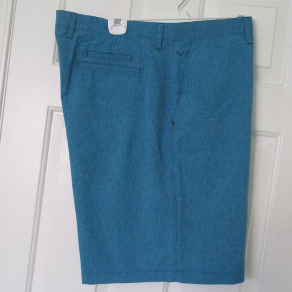 Callaway | Shorts | Callaway V Mens Flat Front Teal Blue 5pocket Golf ...